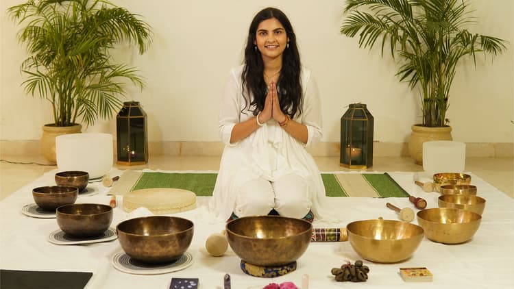 Sound Healing for Inner Calm with Riya Vyas on SoulSensei